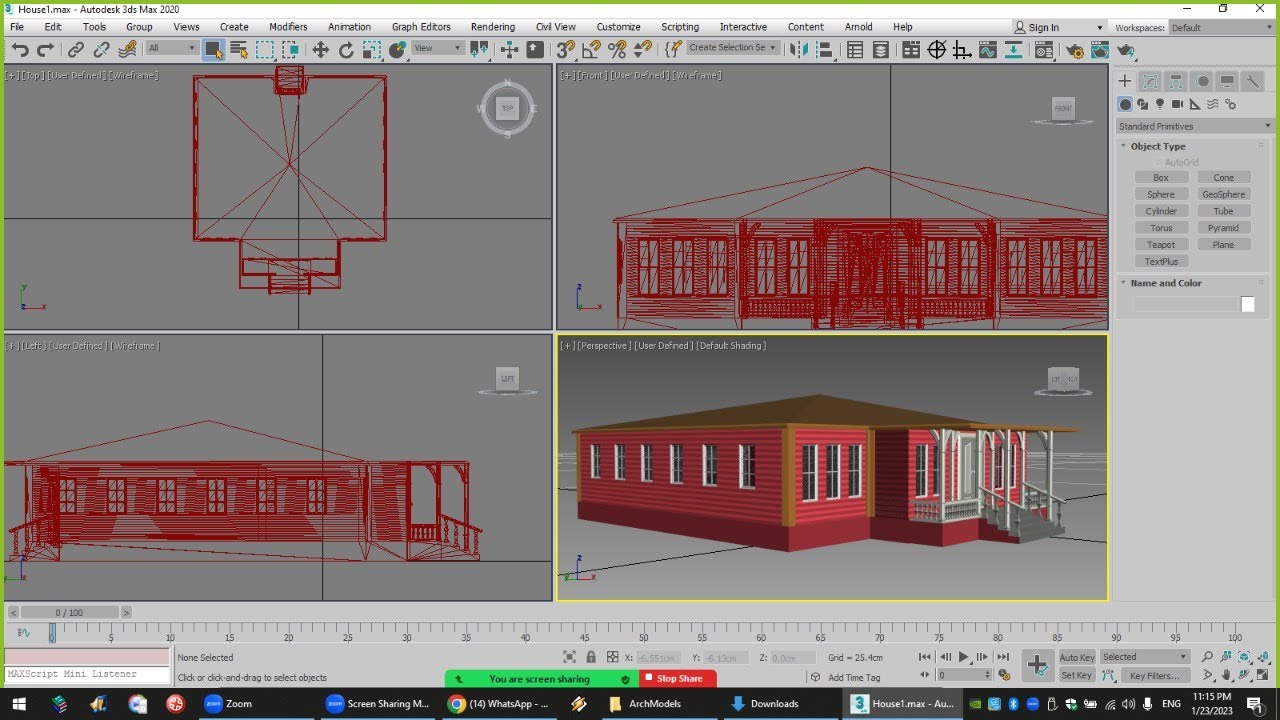 3DMAX Online Course Lec. 4 - YouTube