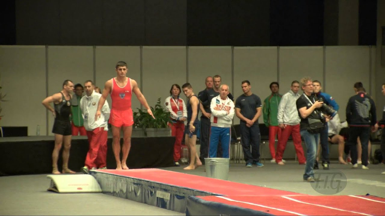 MURTAZAEV Tagir (RUS) - 2015 Trampoline Worlds - Qualification TU ...