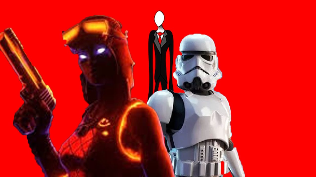 fortnite slenderman. menn videoen vart filma i sesong 9:) - YouTube