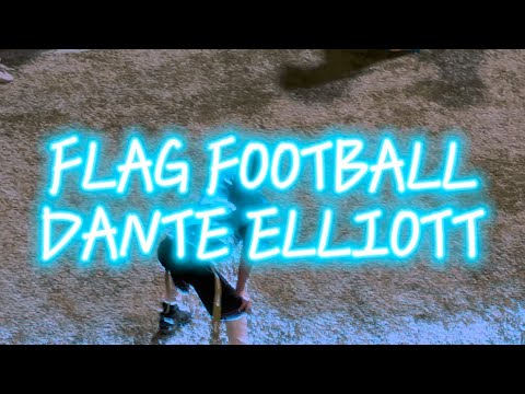 Dante James Elliott Flag Football 8u Highlights - YouTube