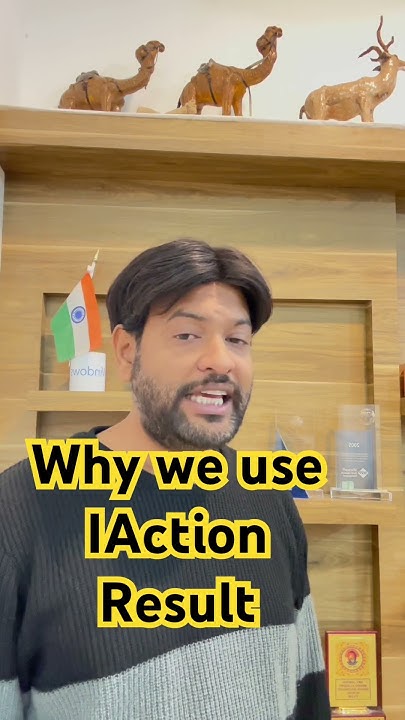 Why we use IActionResult in ASP.NET MVC #aspnetcore #aspmvc #csharp - YouTube