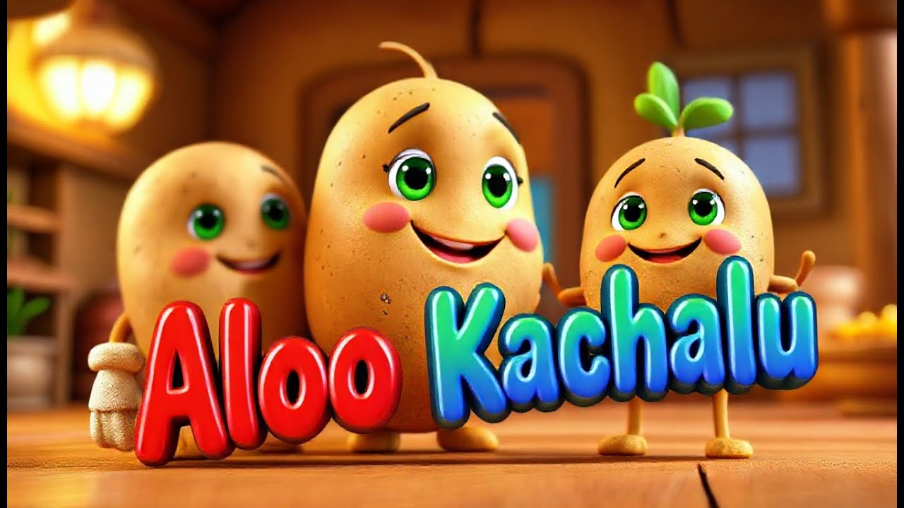 Aloo Kachaloo Kids Songs I Train Choo Choo I Hindi Rhymes for Kids I ...