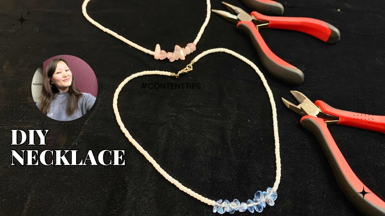 DIY Necklace || Nacklace Design || Homemade - YouTube