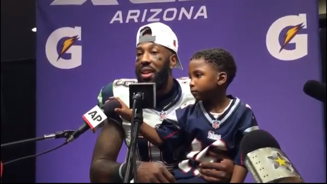 Brandon LaFell Jr. will totally grab your AP mic - YouTube
