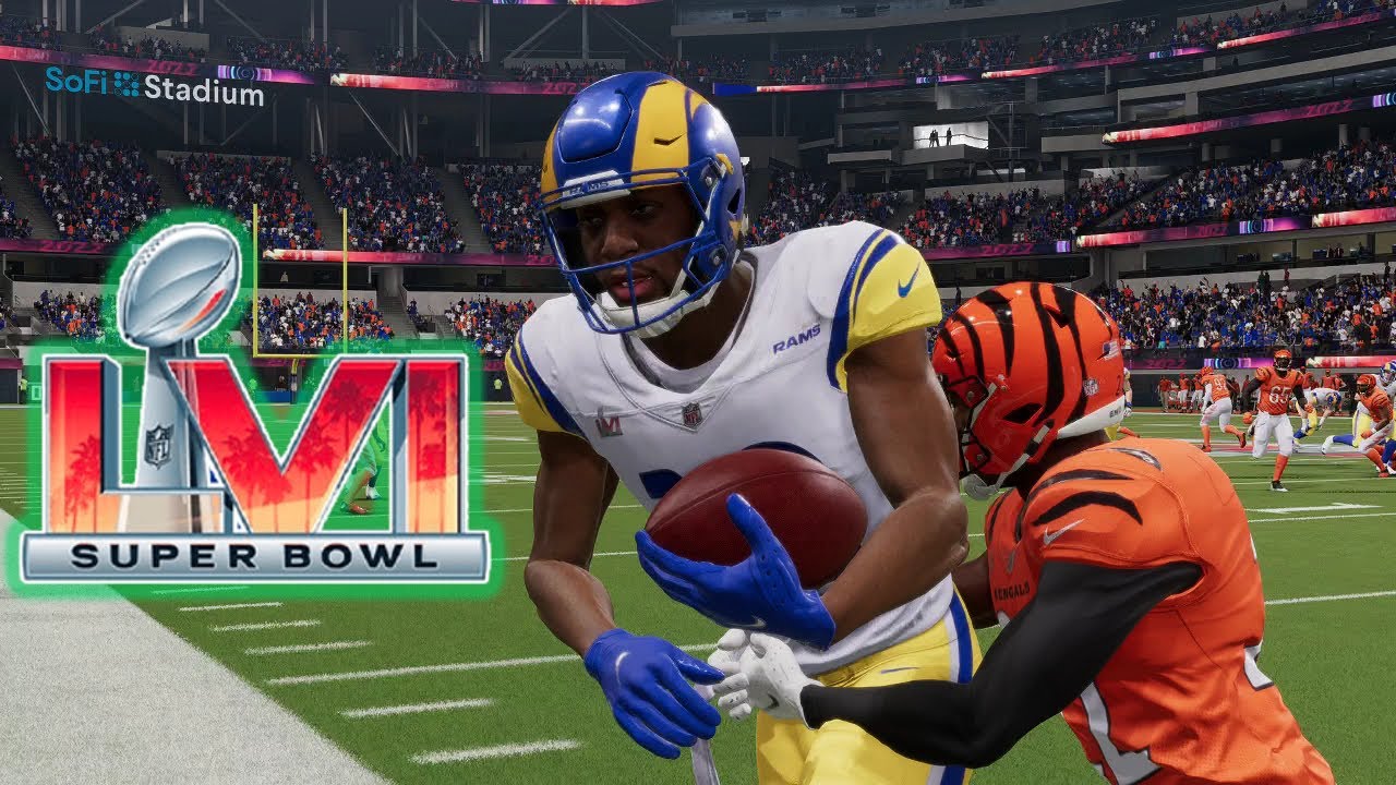 Super Bowl LVI Simulation - Los Angeles Rams vs Cincinnati Bengals ...