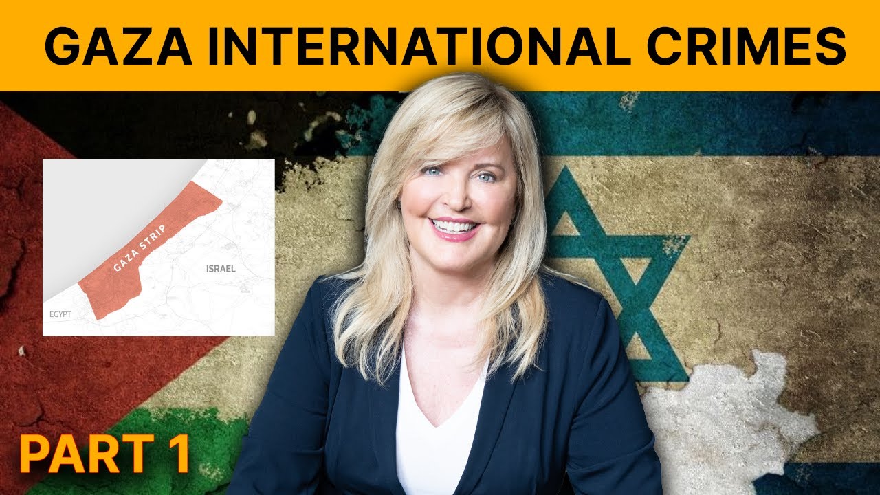 Gaza International Crimes Part 1 | Behind The Curtain With Betsy Jordan ...