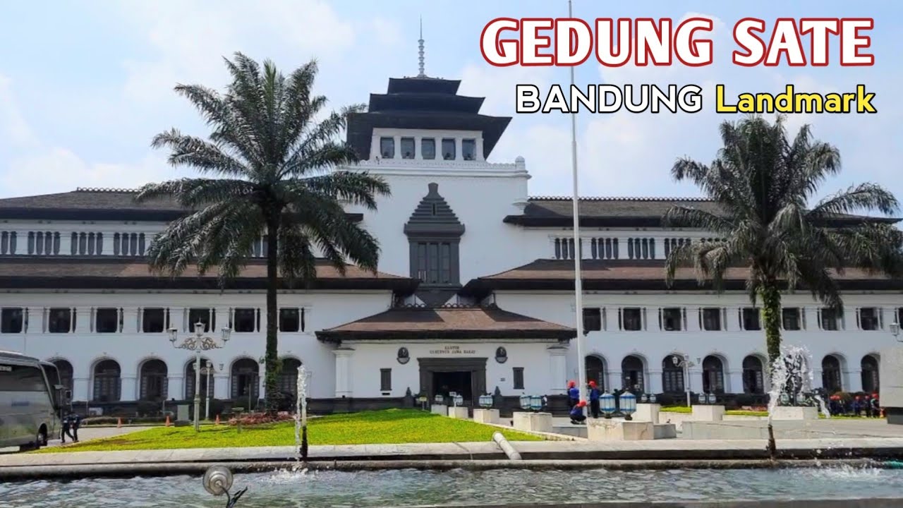 GEDUNG SATE Bandung Icon | Historical Landmark | Walking Tour - YouTube