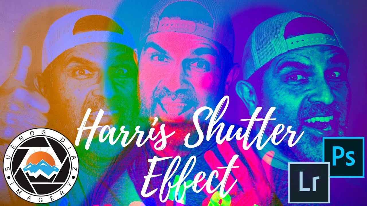 Harris Shutter Effect Made EASY! Photography Tutorial - YouTube