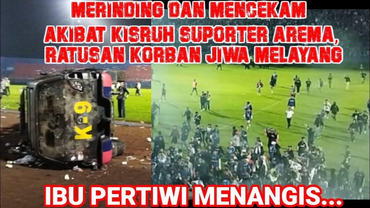 IMBAS KEKALAHAN AREMA (2-3) DARI PERSEBAYA SUPERTER AREMA RUSUH HINGGA ...