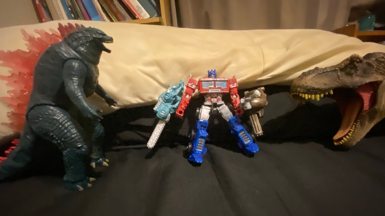 Review of the Godzilla vs Rexy series - YouTube