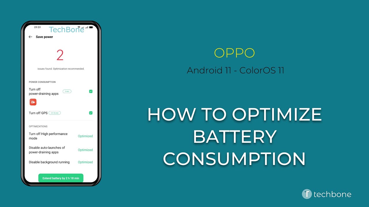 How to Optimize Battery consumption - Oppo [Android 11 - ColorOS 11 ...