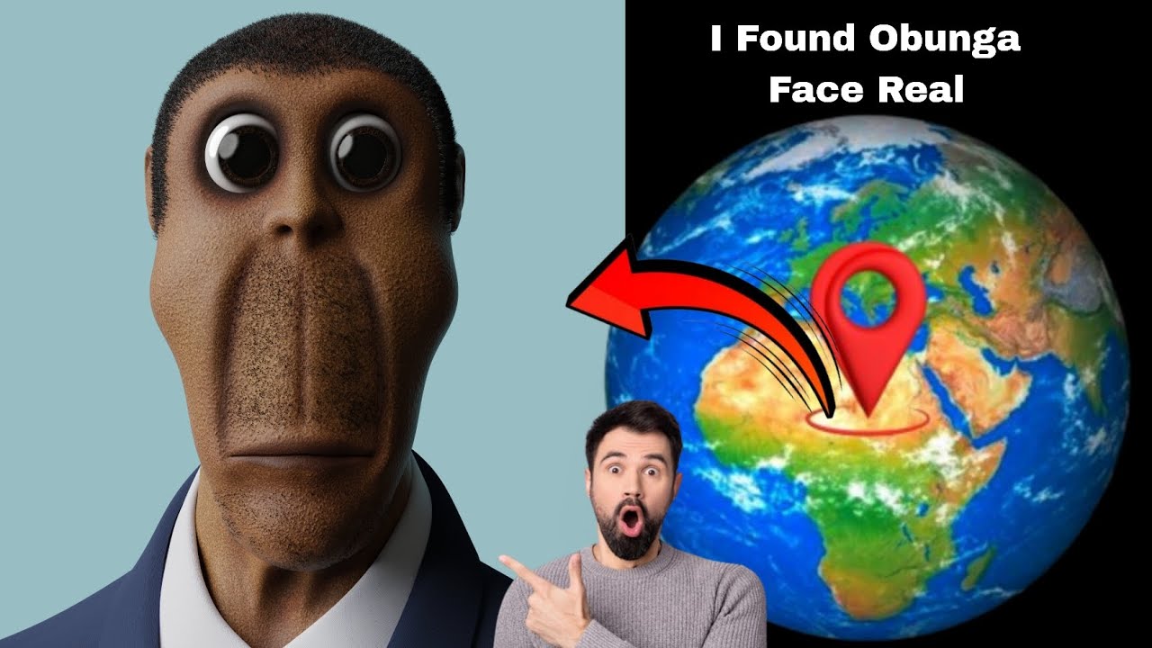 I Found Obunga Face Real🤯😱on Google maps🔍🌍 and Google#Earth#video# ...