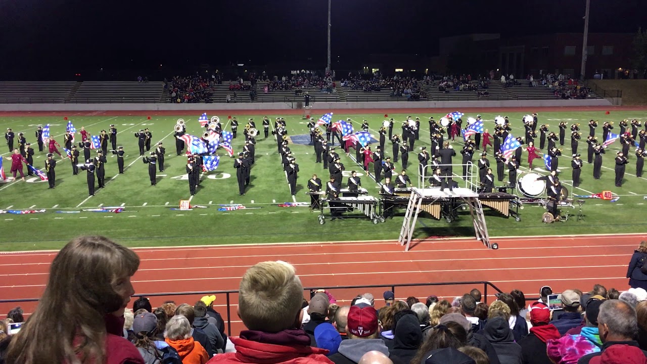Mattawan High School Marching Band Otsego 9/30/17 - YouTube