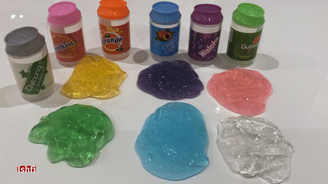 Colorful Slime Show from Ishfi - YouTube