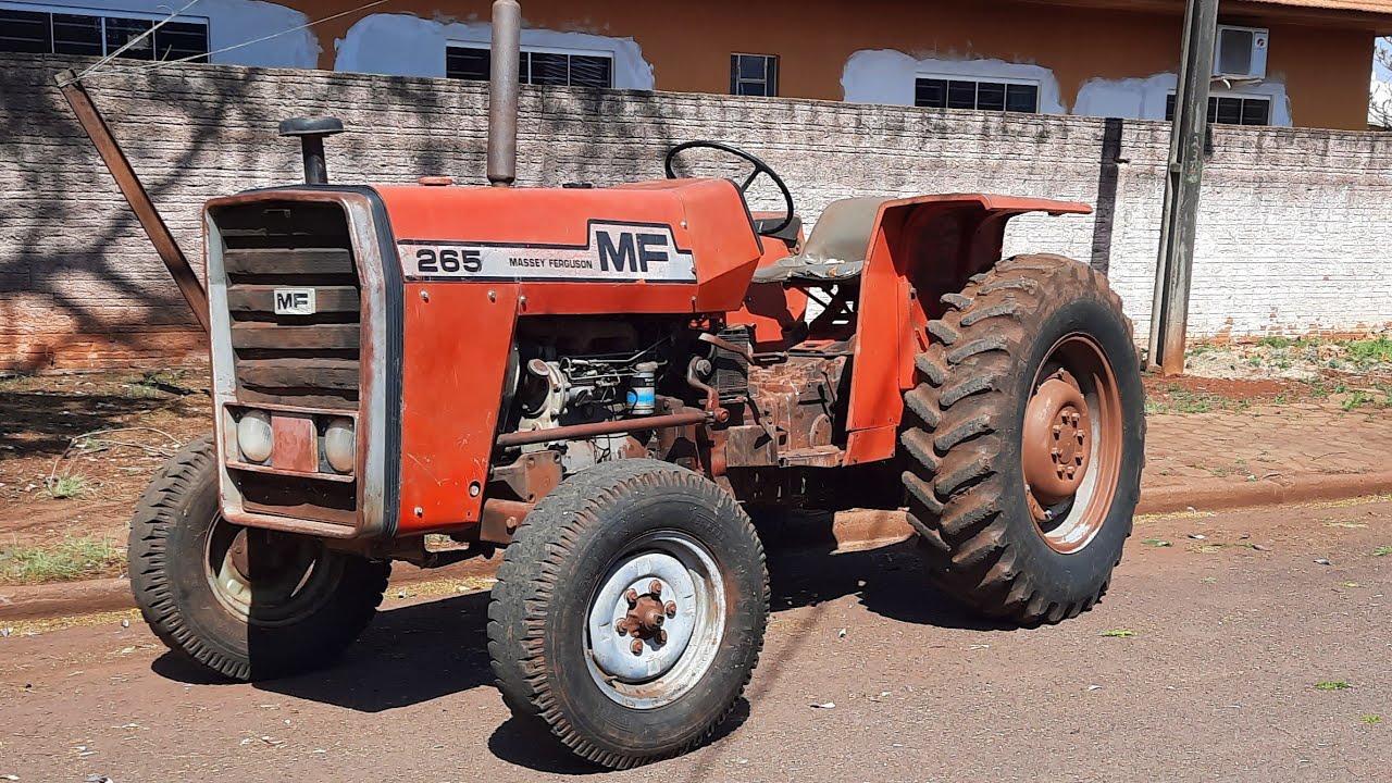 MF 265 Ano 1982 Relíquia Em Detalhes Toledo-pr - YouTube
