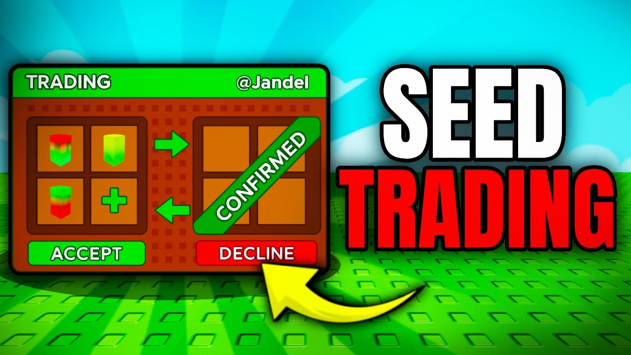 THE SEED TRADING UPDATE in Grow a Garden... - YouTube