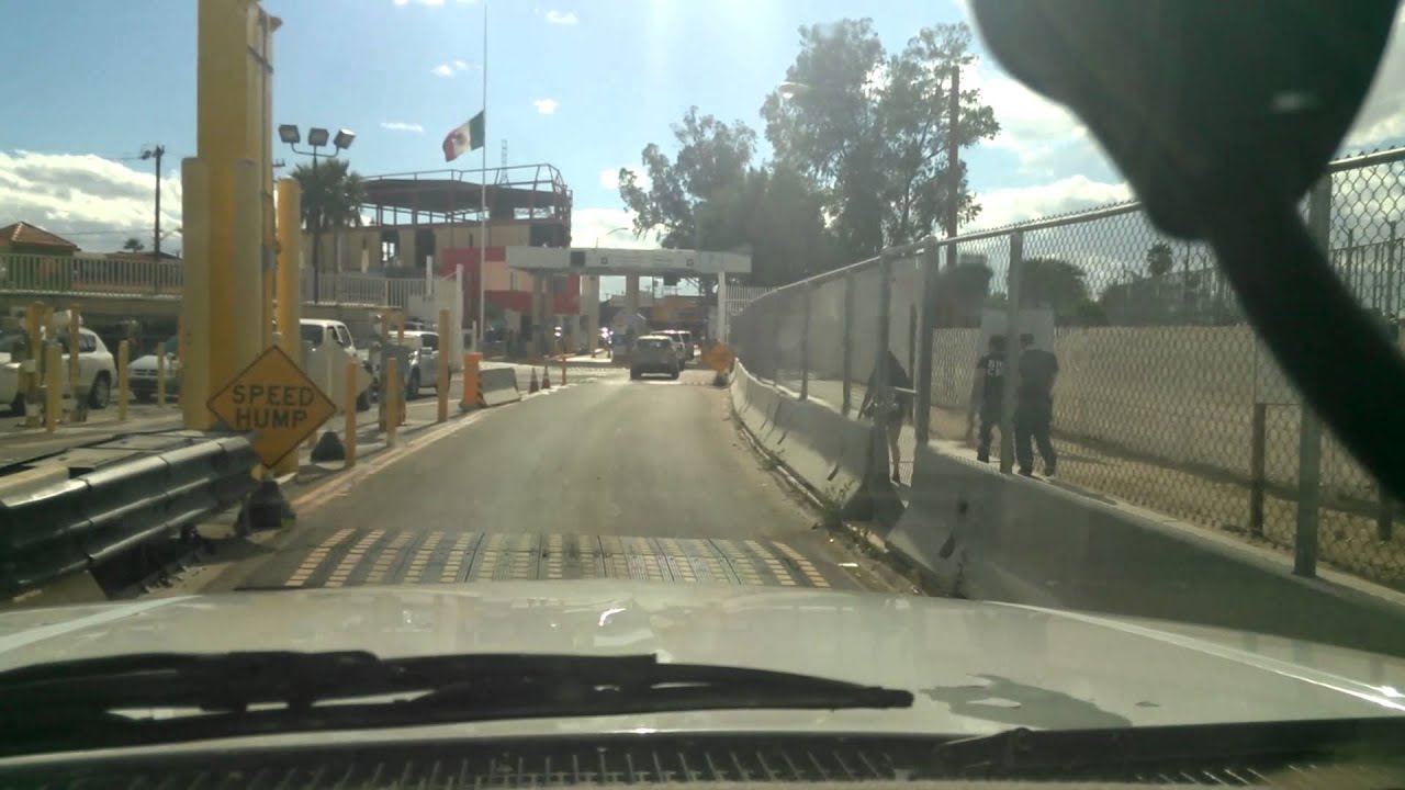 Andrade port of entry - YouTube