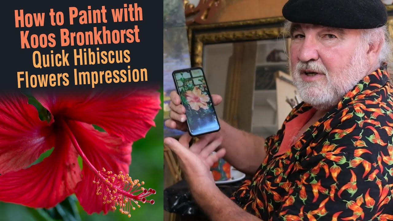 How to Paint with master painter Koos Bronkhorst | Episode 2 - YouTube