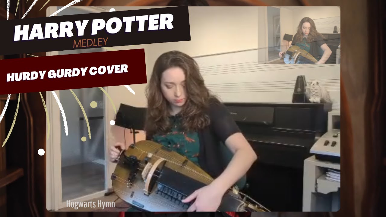 Harry Potter medley - hurdy gurdy cover (Gamarra alto) - YouTube