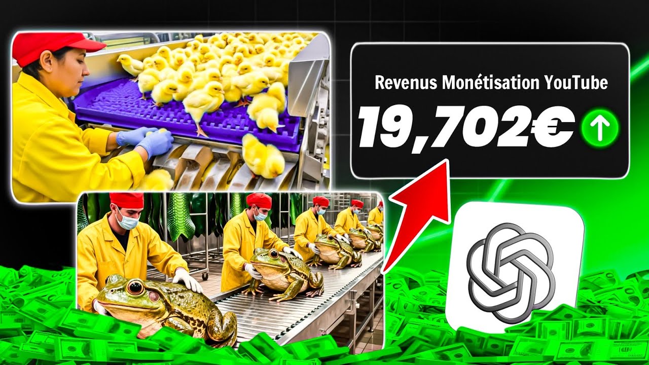 CETTE NOUVELLE NICHE SECRÈTE YOUTUBE (Factory Process) FAIT DES ...
