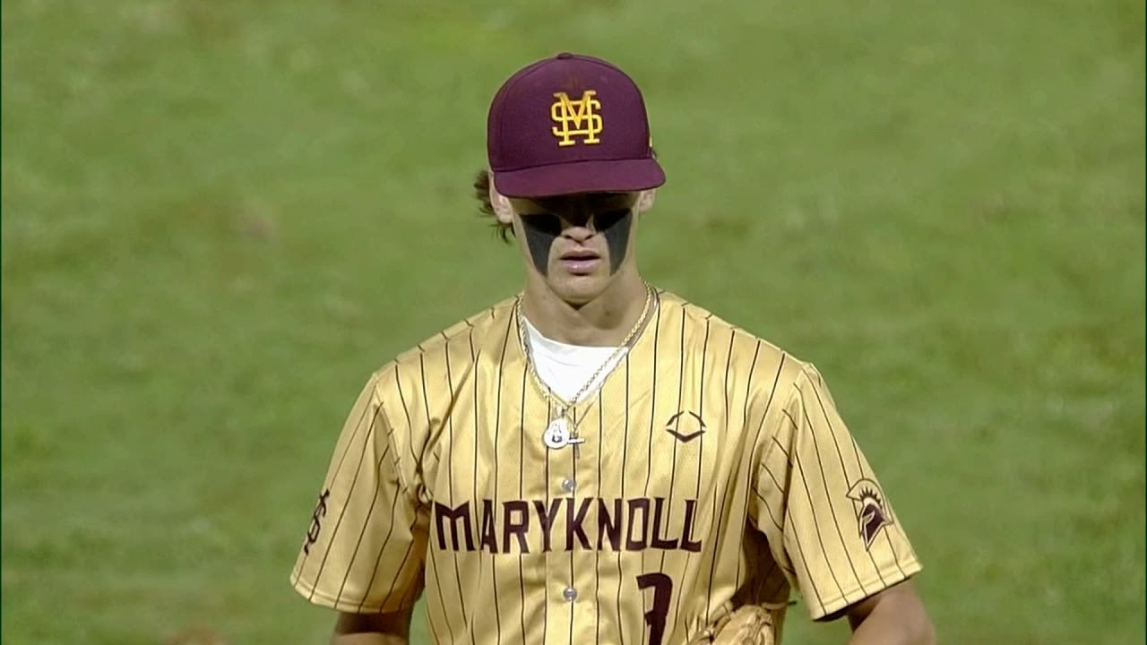Maryknoll’s Jacob Remily drafted by Cleveland Guardians - YouTube