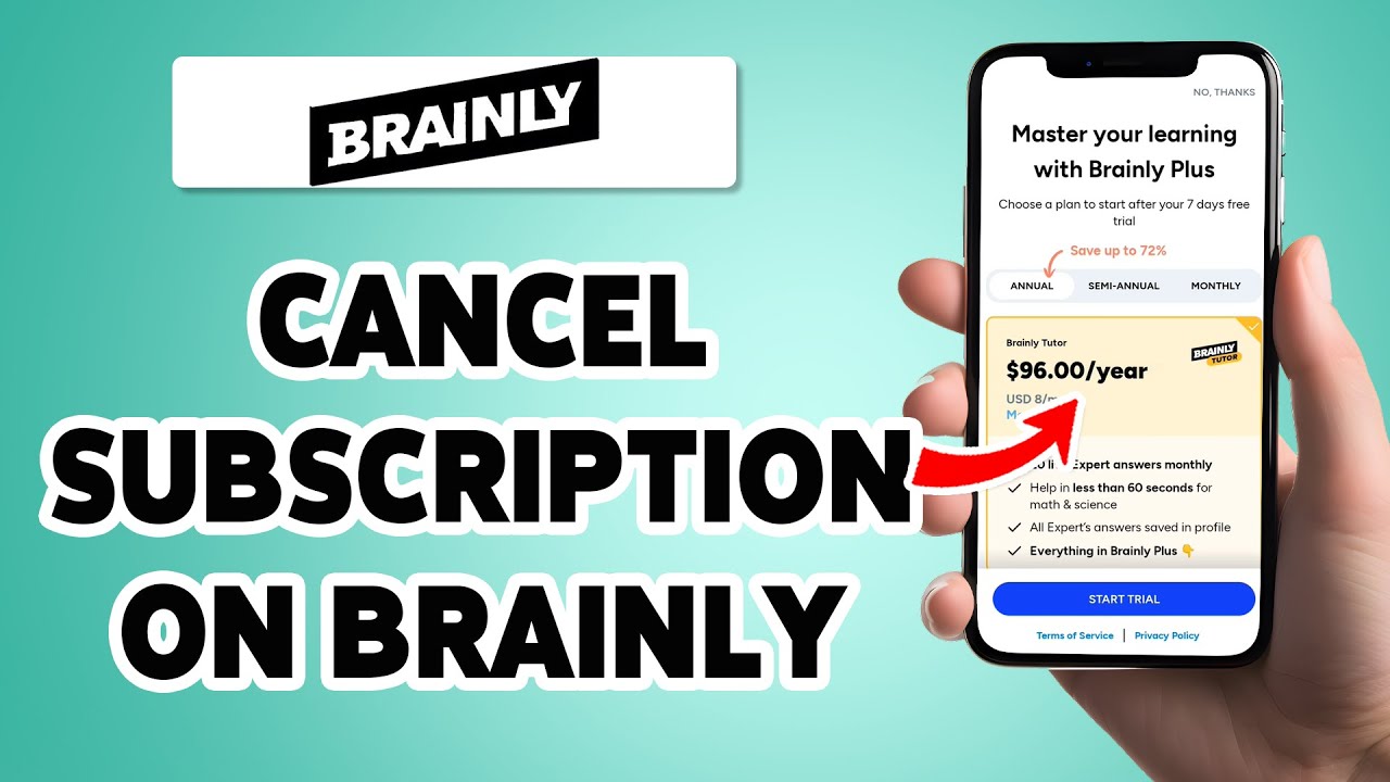 How To Cancel Subscription On Brainly 2026 | Brainly Subscription ...