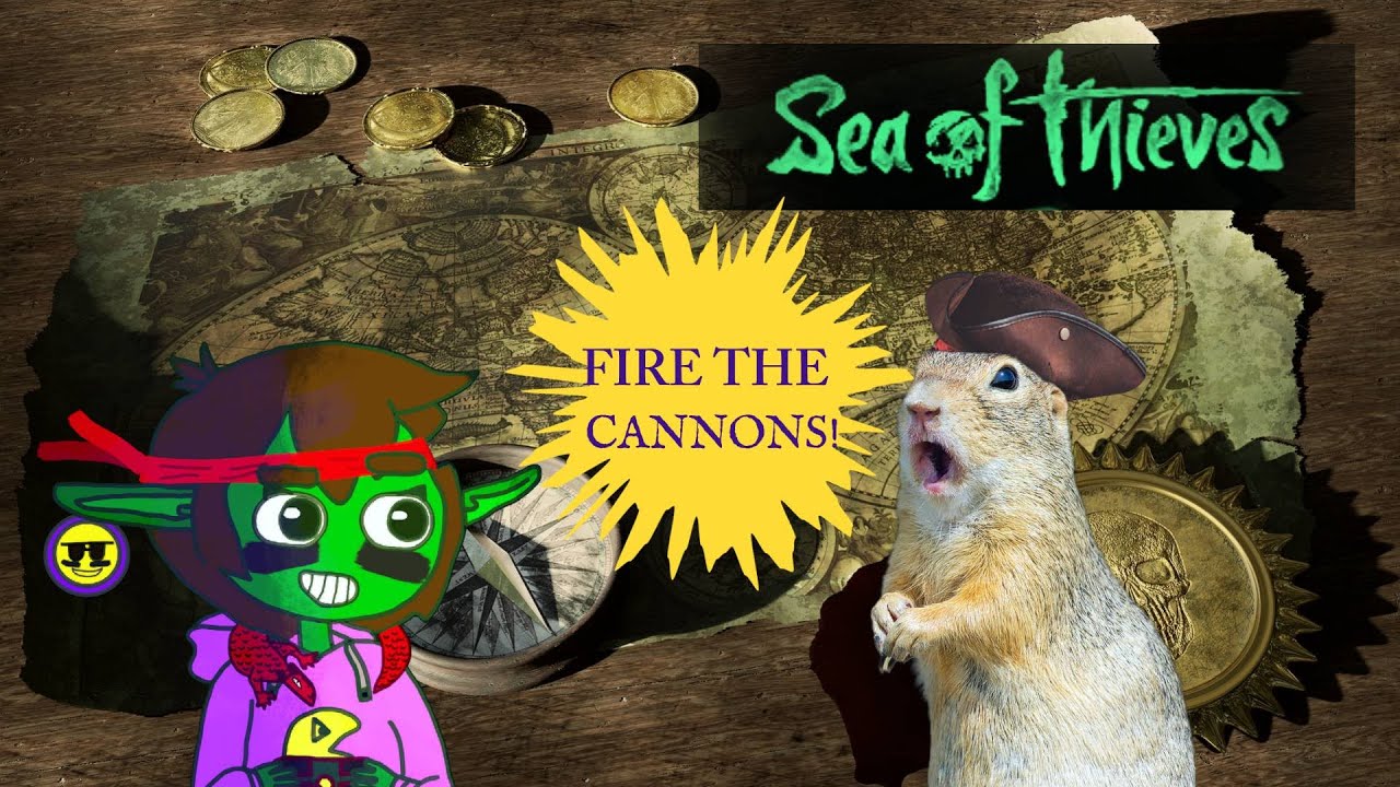 CAPTAIN CHIPMUNK!! #seaofthieves - YouTube
