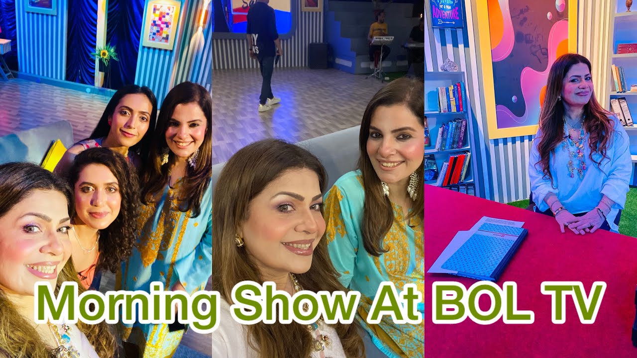 FIRST VISIT AT BOL TV AND BTS OF THE DRAMA . - YouTube