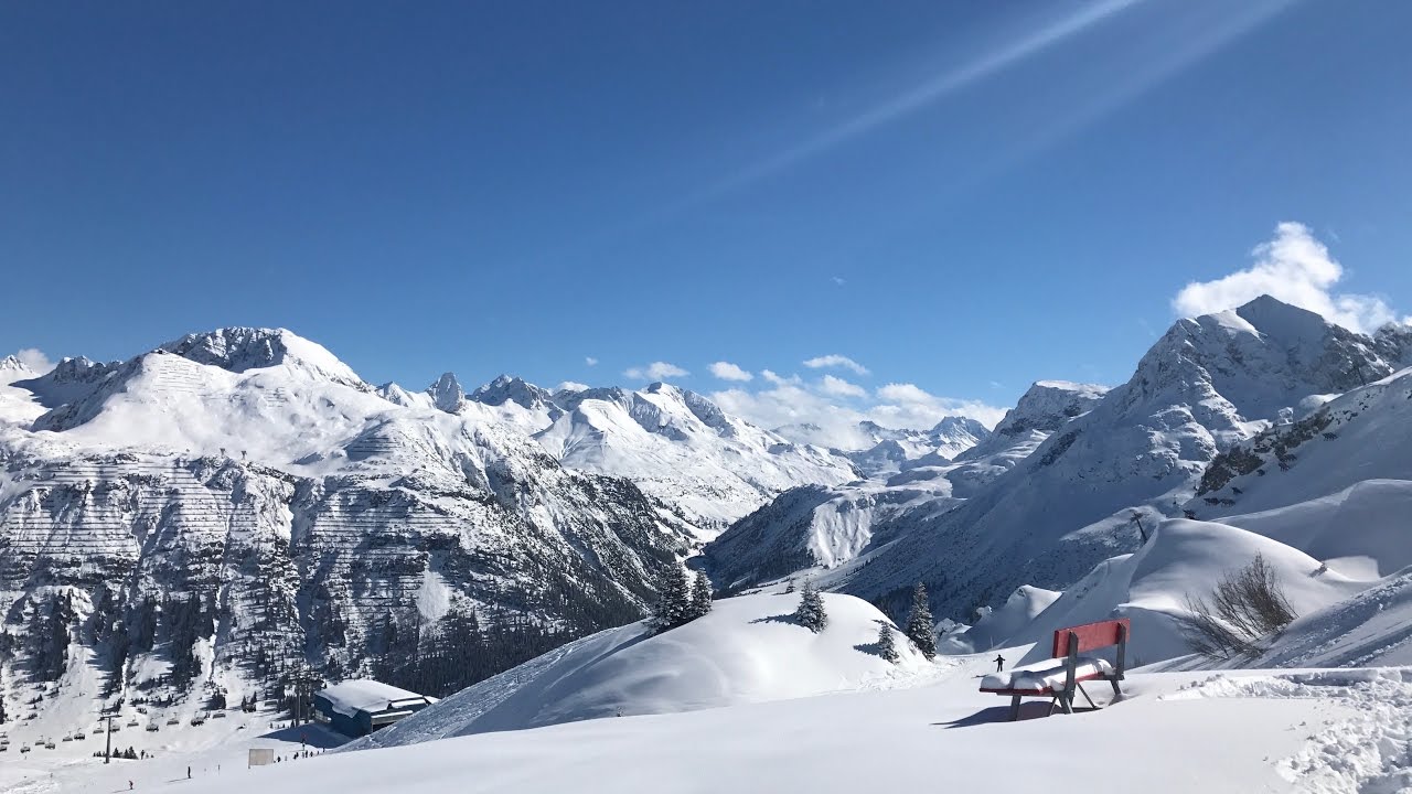 Arlberg Austria Skiing Oberlech 2017 4K GoPro - YouTube