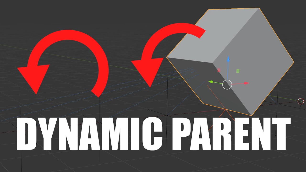 Dynamic Parent in Blender - Walking Cube - YouTube