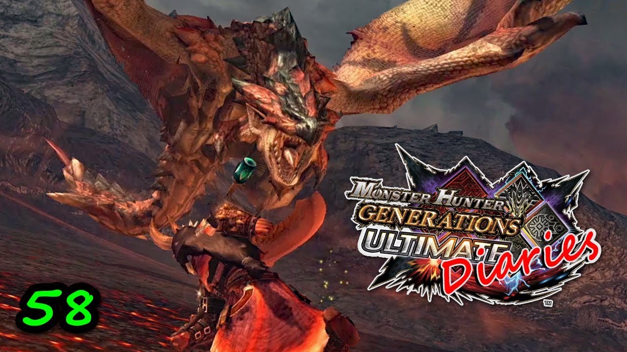 MHGU Monster Hunter Generations Ultimate Switch RATHALOS Hunt of the ...