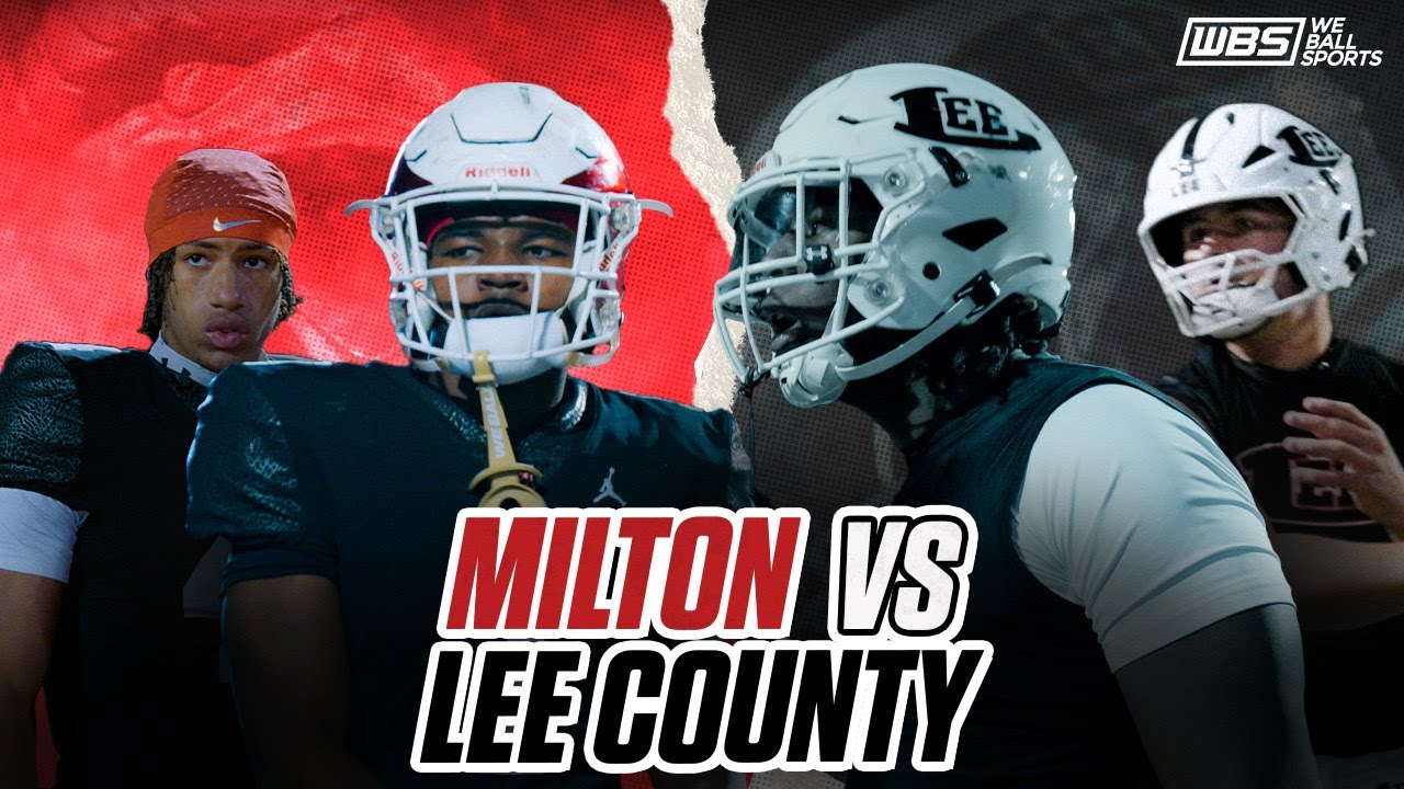 Milton Collides with Lee County in the Semis 💥 | #2 Milton vs #25 Lee ...