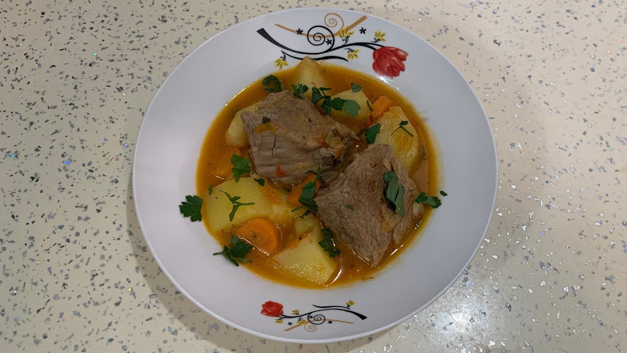 Potato and veal dish / Gjelle me patate dhe mish vici - YouTube