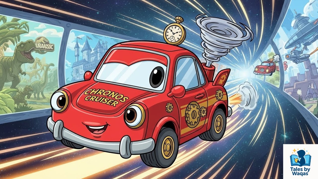 The Time-Traveling Toy Car — Kids Story | Adventure Tale - YouTube