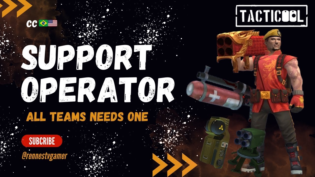 TACTICOOL: Todo time precisa de operador suporte - Dicas, Estratégias, Arsenal, Tutorial e ...