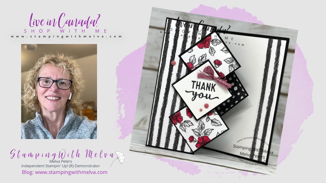 Diamond Pop Up Card - Fancy Fold - featuring Stampin' Up! Perfectly ...