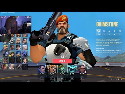 MVP!  28 ELIMS! BIND! NRG S0m INSANE BRIMSTONE VALORANT GAMEPLAY [ FULL MATCH VOD ]