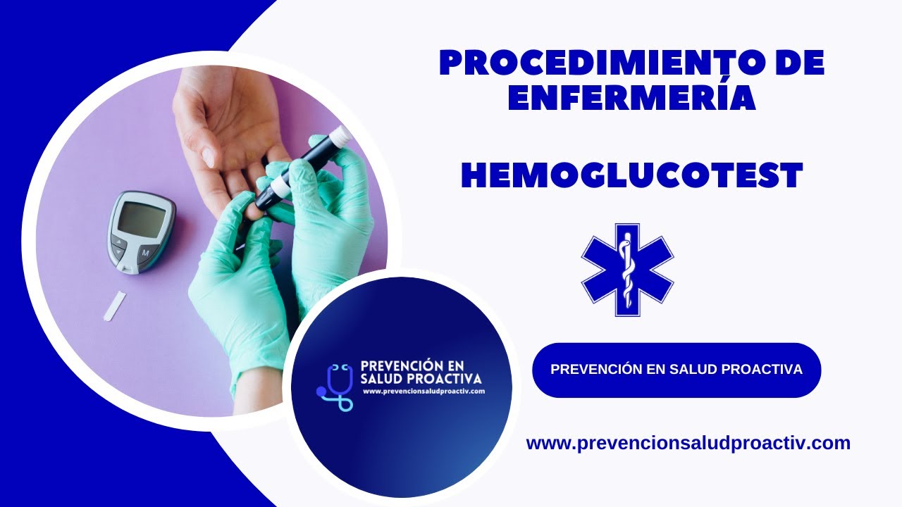 🩸HEMOGLUCOTEST (HGT) Procedimiento de ENFERMERÍA👨‍🏭 - YouTube