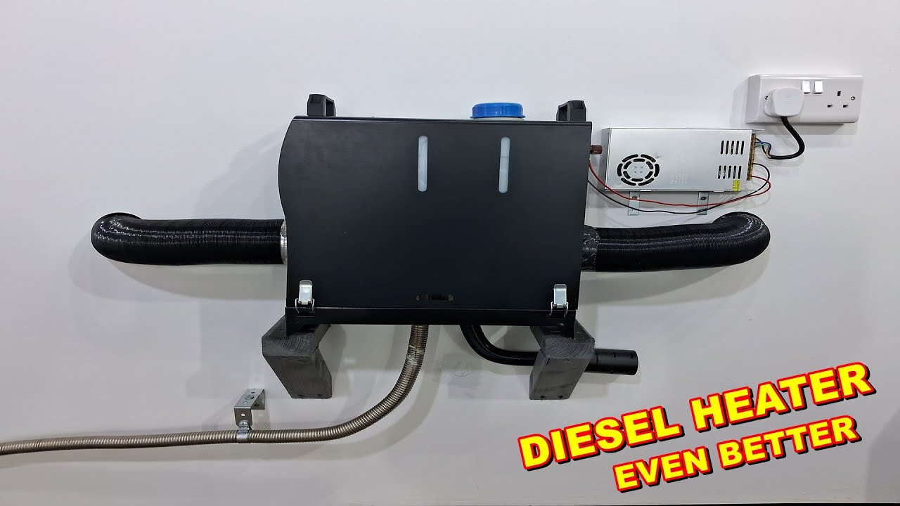 DIESEL HEATER HEATING MY HOME EVEN BETTER NOW REVISIONS FIXED - YouTube