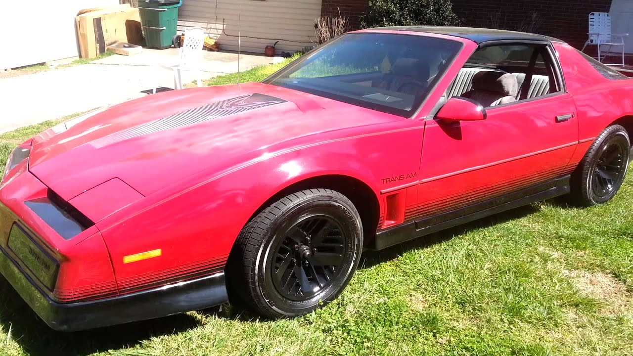 84 Pontiac Trans Am - YouTube