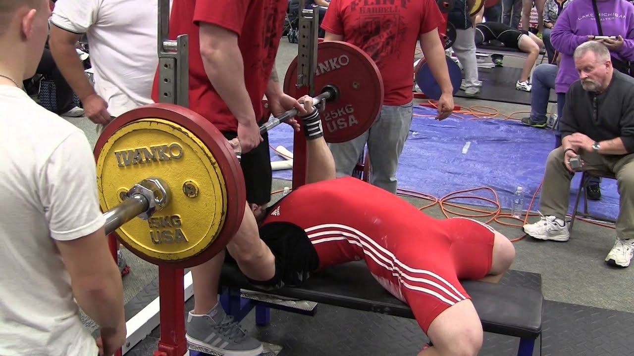 Derek Charlebois 2013 USAPL Michigan State Powerlifting Championship ...
