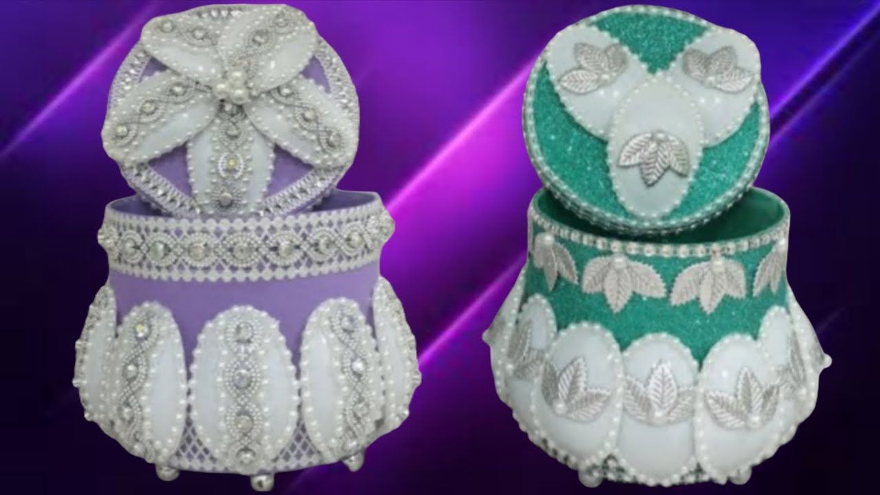 Incredibly Beautiful Boxes Made From Plastic Spoons - YouTube