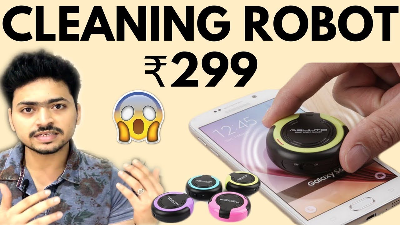 Mini Robot Smartphone Screen Cleaner | Tech Unboxing - YouTube