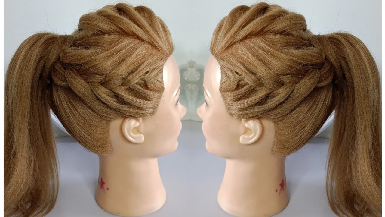 WESTERN HIGH PONY|COCKTAIL HAIRSTYLE|FOR BRIDES&BRIDESMAID|EASY 10MINT ...