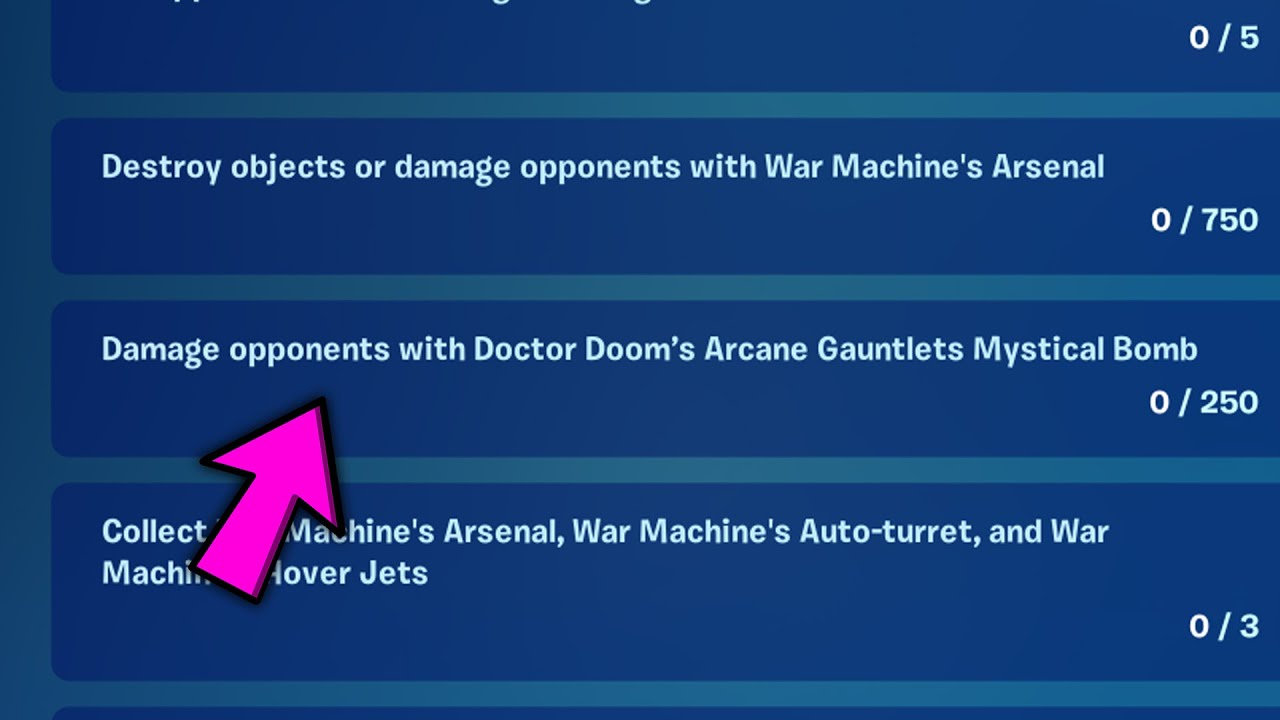 Damage opponents with Doctor Doom's Arcane Gauntlets Mystical Bomb ...
