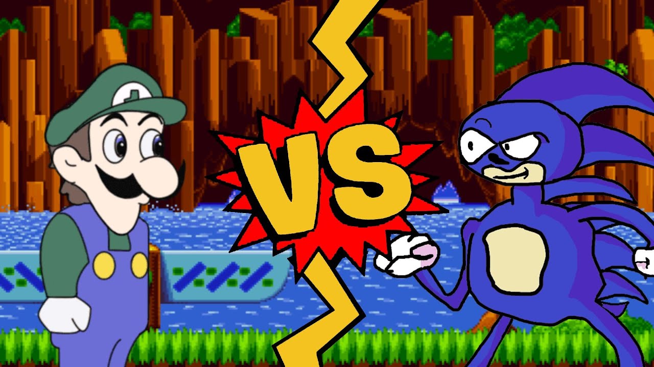 M.U.G.E.N. Battles | Weegee vs Sanic - YouTube
