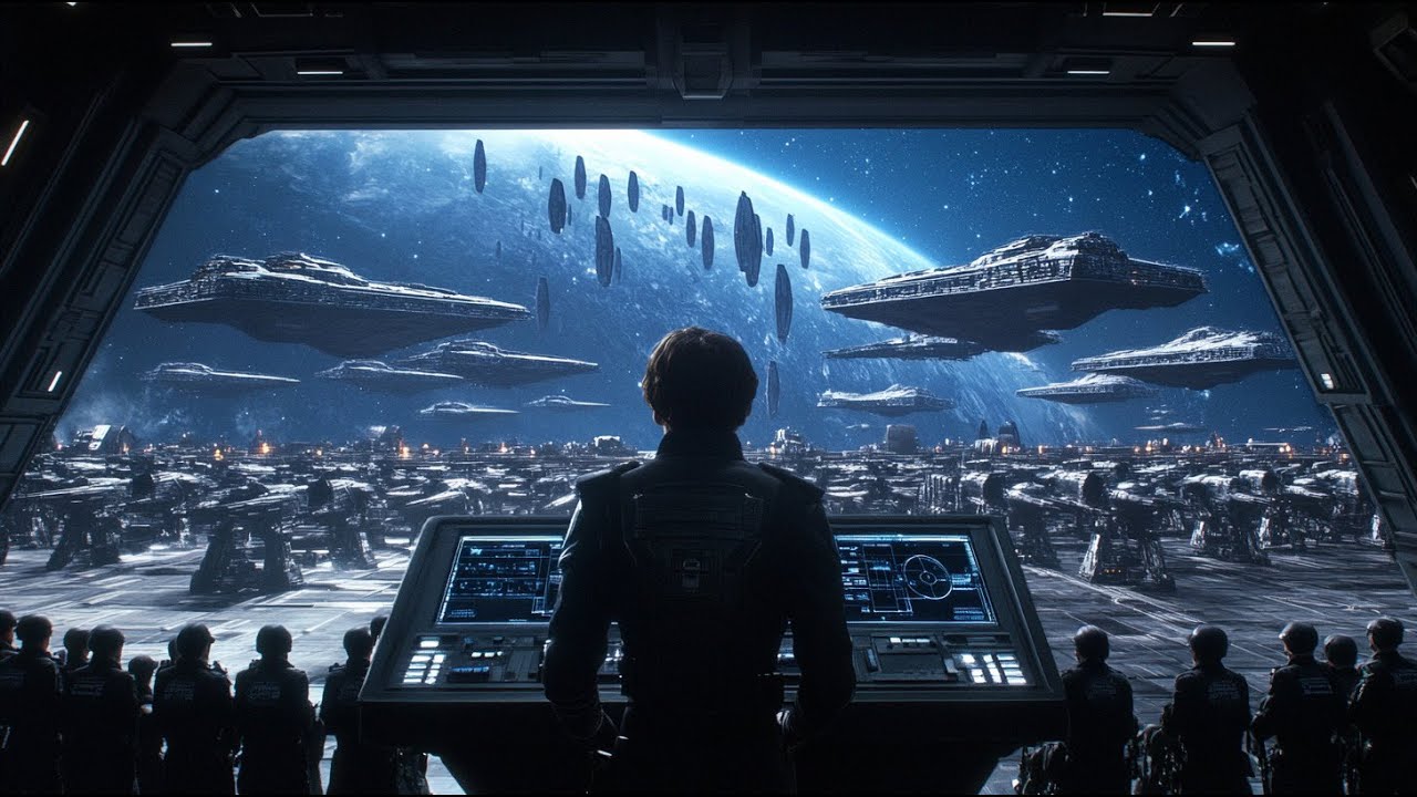 Alien Fleet Commander Attacks—Human Orders to Ram Their Command Ship I ...