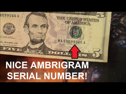 Wet Ink Transfer $1 Star Note Found! Nice Ambigram Banknote Worth Money ...