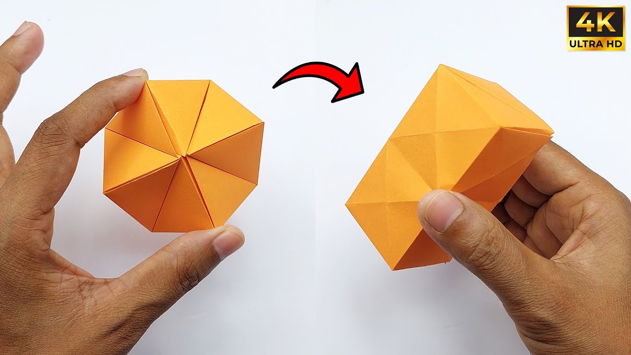 Transforming Cube - How to Make Paper Toy Antistress - Best Handmade ...