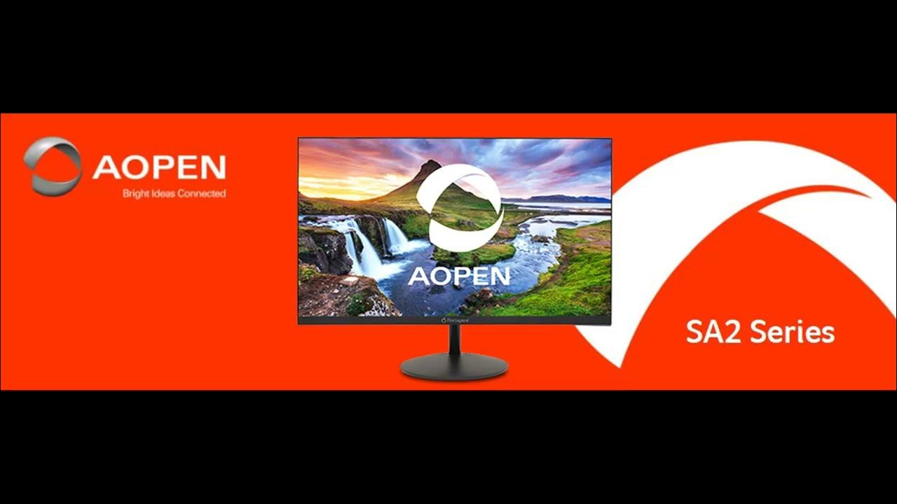 AOPEN 27SA2 bi 27" Full HD (1920 x 1080) VA-Monitor - YouTube